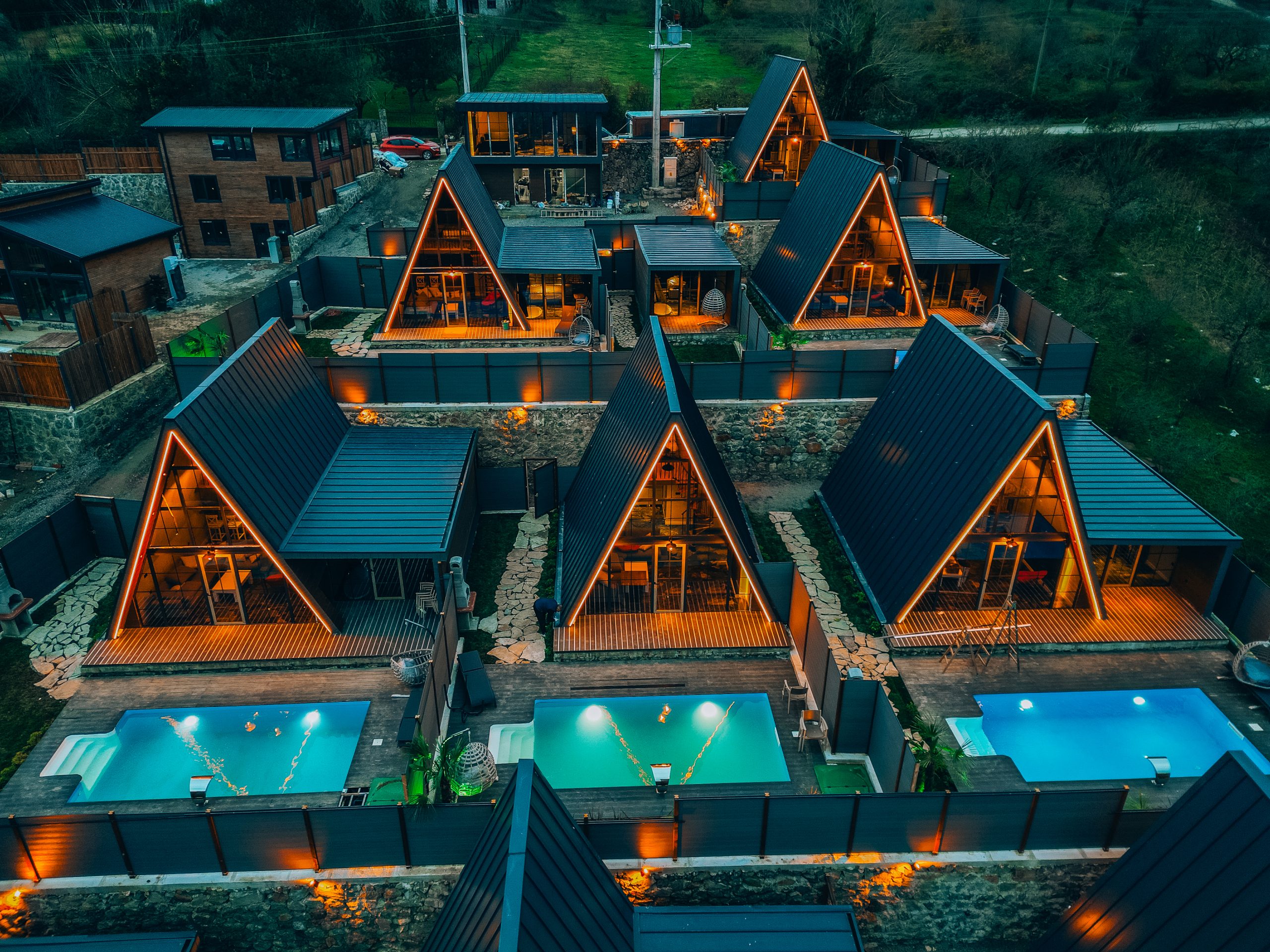 Sakarya Sapanca Bungalov Projesi – Nuriş Prefabrik